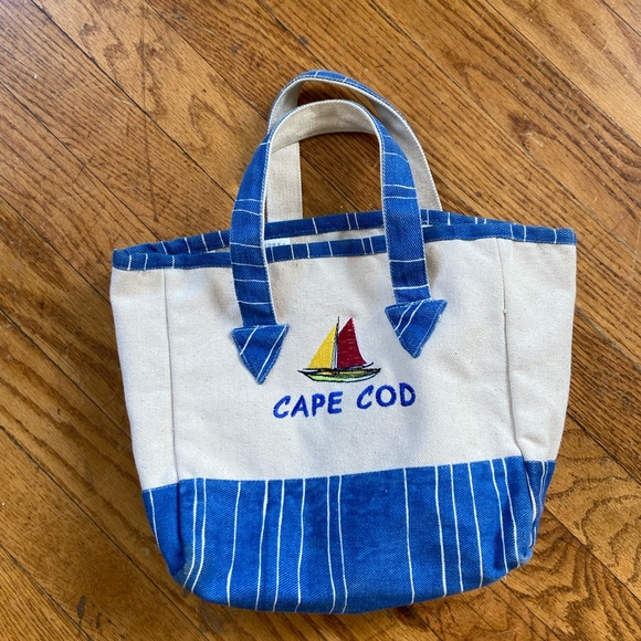 Bags | Mini Cape Cod Boat N Tote Bag Extra Small Super Cute | Poshmark